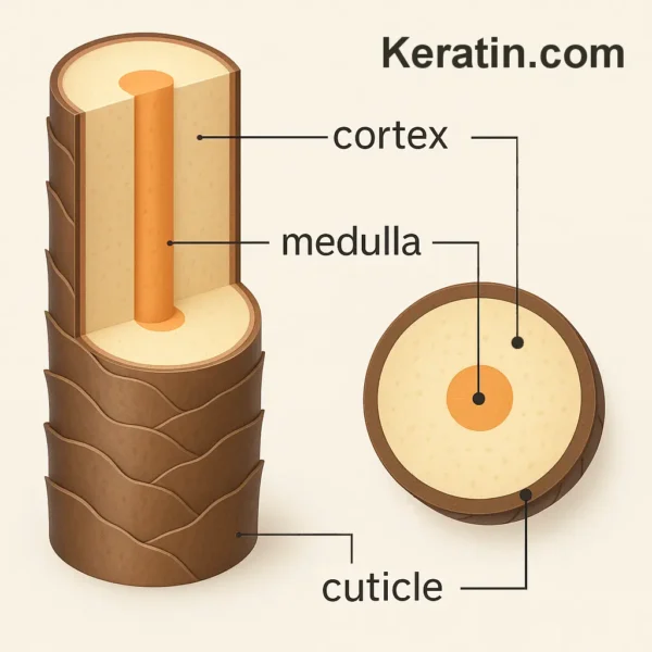 Hair Fiber Structure: An Introduction to the Classical Foundations ...